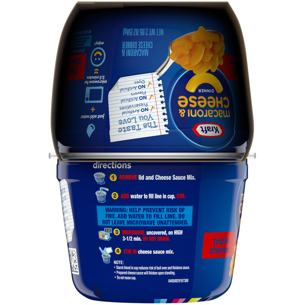 how to prepare kraft macaroni and cheese in the microwave